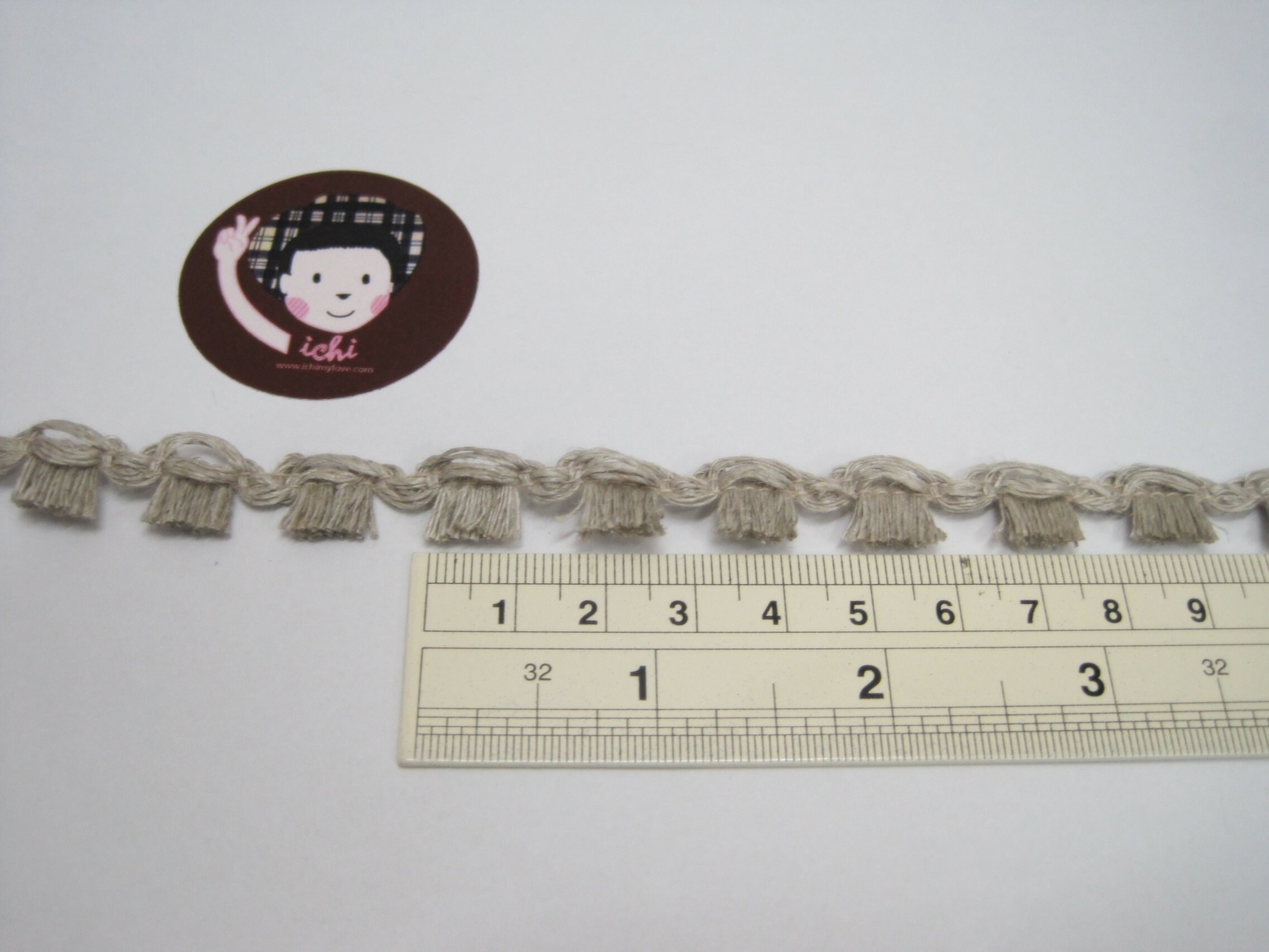 5 Yards 100% Linen Tassel Trim Natural trim wholesale trims | Etsy