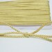 5 Yards 3 Mm Gold Braided Cord, Braided Cord, Soutache Cord, Wholesale ...