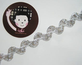 5 Yards Multicolored Metallic Rick Rack Trim Ric Rac Trim | Etsy