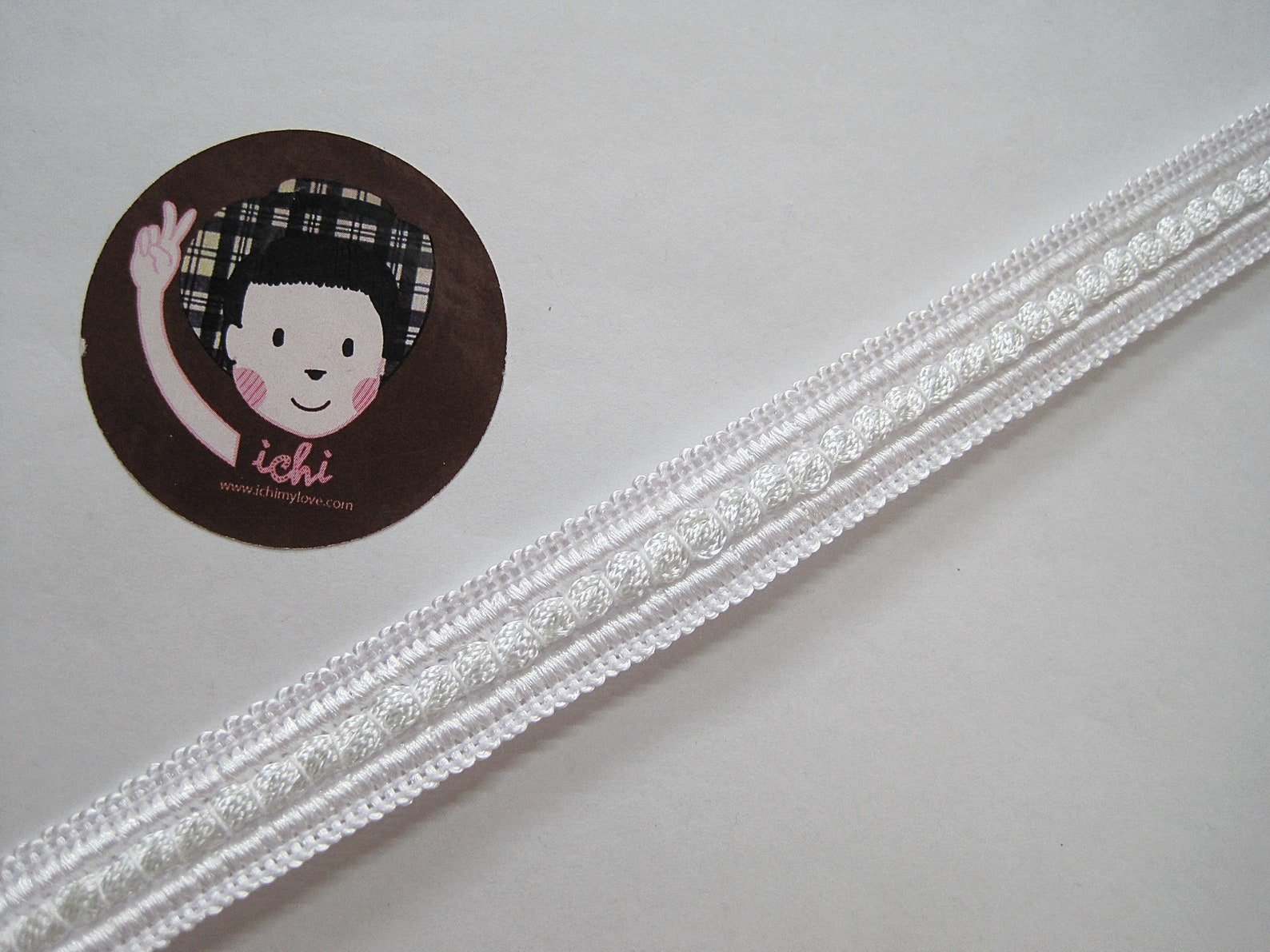 5 Yards White Braided Trim Gimp Braid Braided Cord Gimp - Etsy