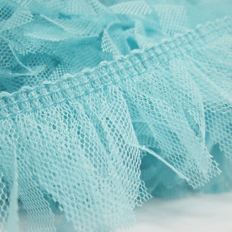 Ruffled Tulle Trim - Etsy