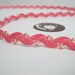 5 Yd Coral Pink Rick Rack Trim, Picot Rick Rack, Picot Trim, Pastel ...