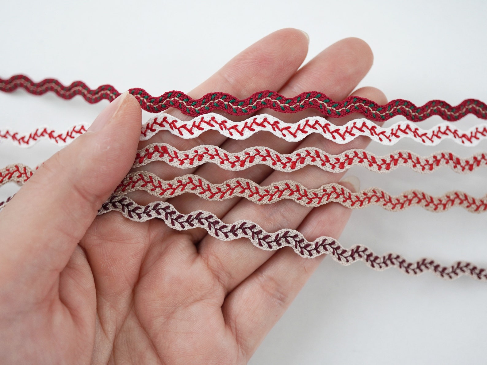 5 Yards Embroidered Rick Rack Tiny Rick Rack Mini Rick Rack - Etsy