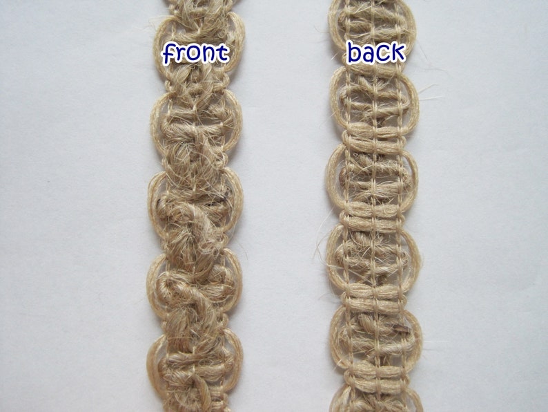 5 Yards 3/8 Jute Trim Jute Braid Wholesale Trim Jute | Etsy