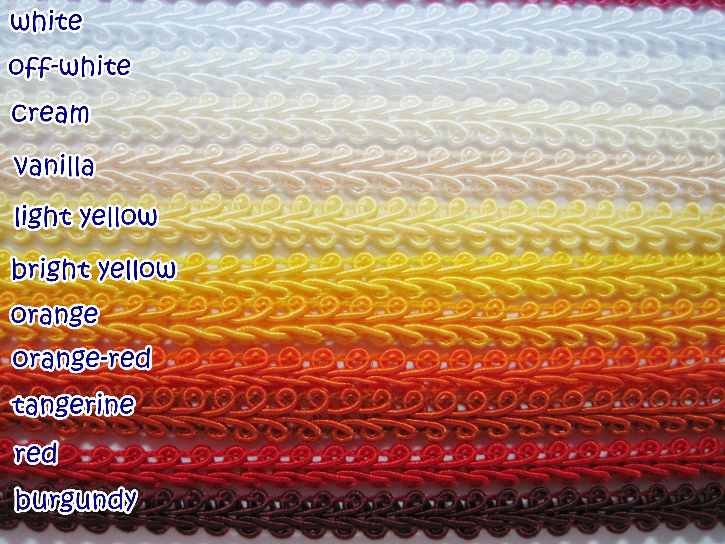 5 Yards 3/16 Red Gimp Braided Trim Gimp Braid Braided | Etsy