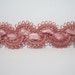 5 Yards 5/8" Rose Pink Chenille Rick Rack Trim, Rose Pink Rick Rack ...