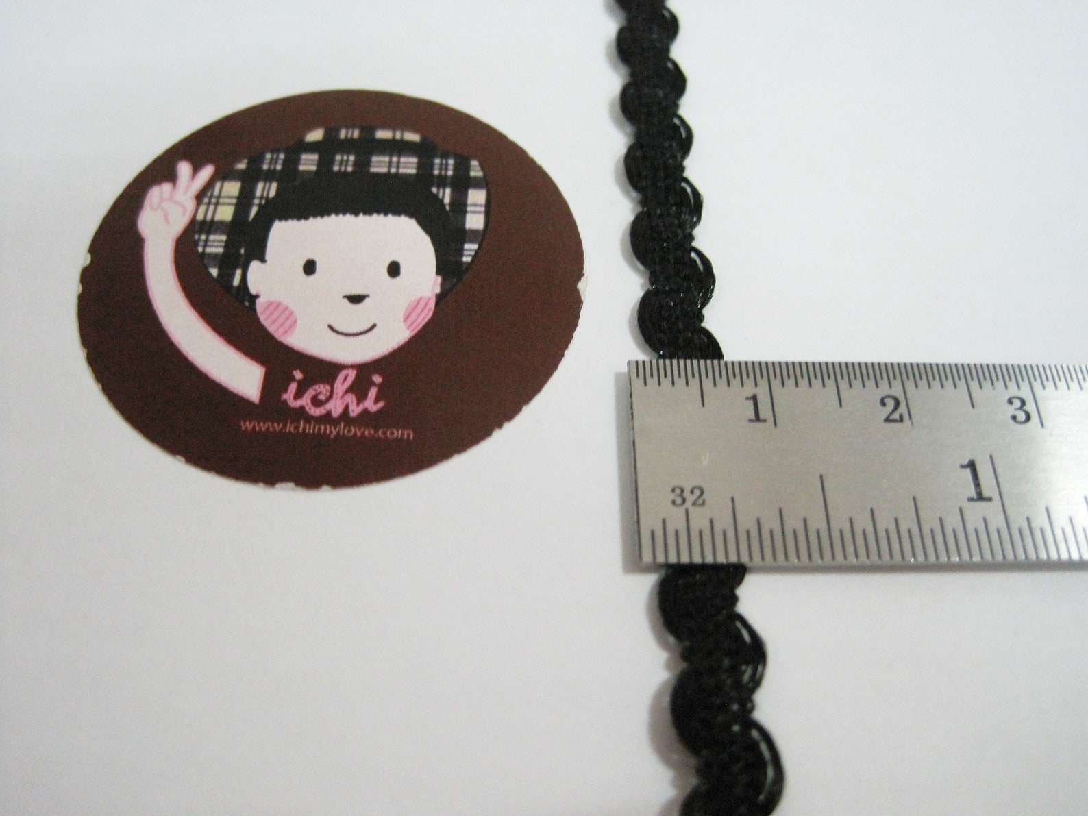 5 Yards 1/4" Black Shiny Braid, Braided Trim, Braid Lace Trim, Lace ...