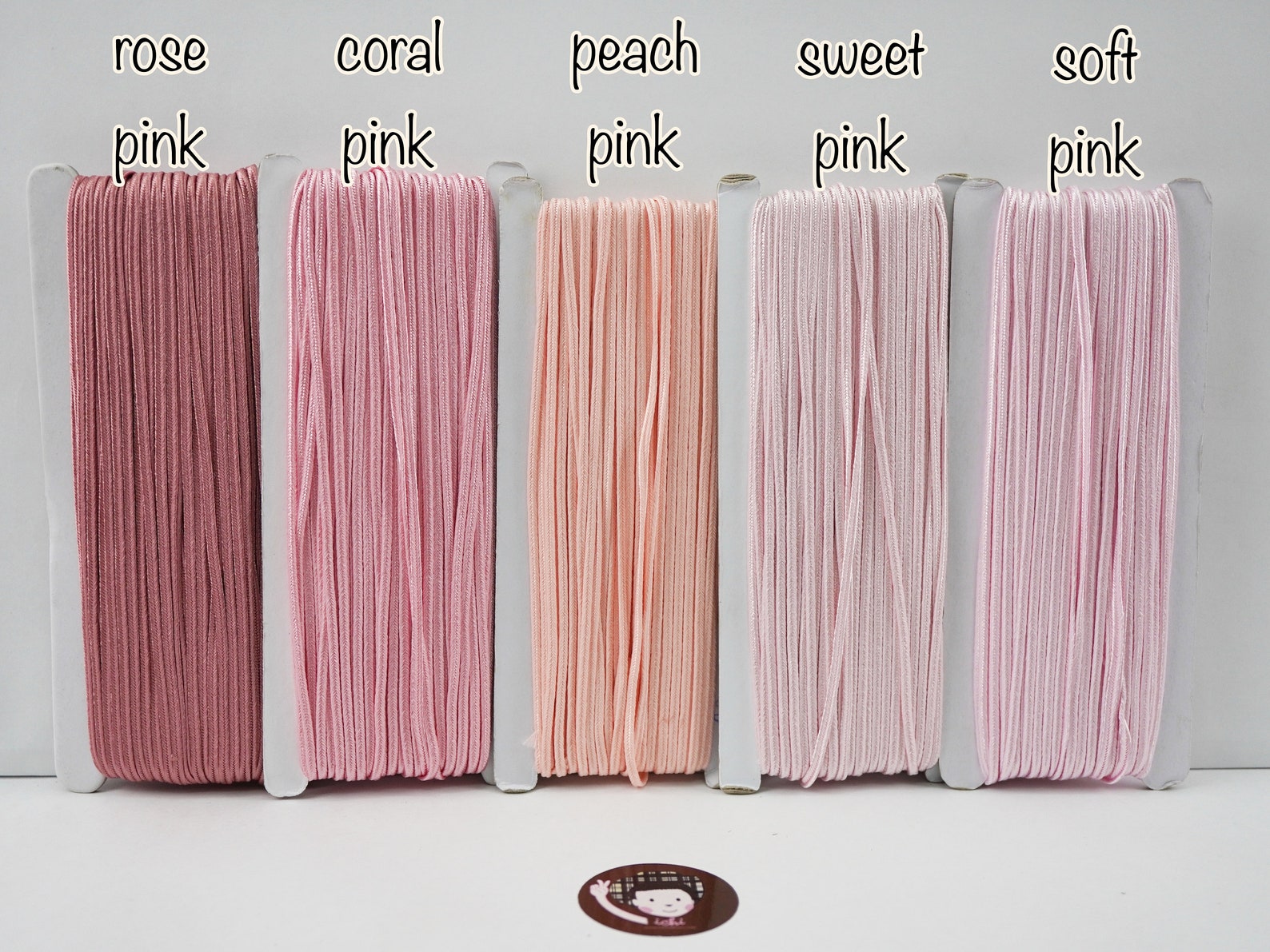 5 Yards 3 Mm Sweet Pink Soutache Braid Braided Cord Soutache - Etsy