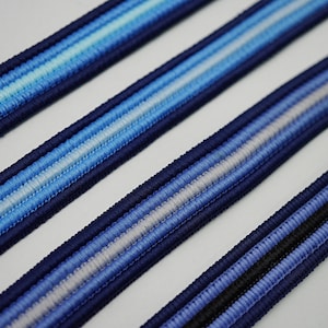 5 Yards 3/4" Flat Knit Rib Tape, Striped Rib Knit, Flat Knit Tape ...