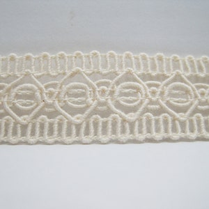 5 Yards 11/16" 100% Cotton Braided Trim, Natural Trim, Ivory Trim ...