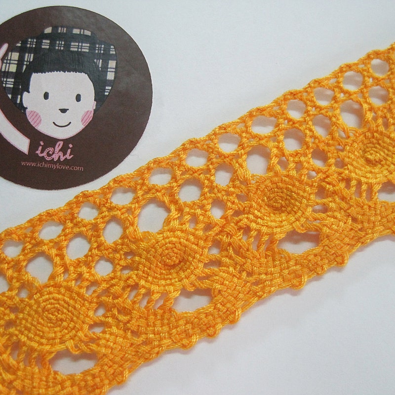 Orange Lace - Etsy