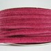 5 Yards 1/4 Hot Pink Velvet Ribbon, Pink Velvet Ribbon, Ribbon Lot ...