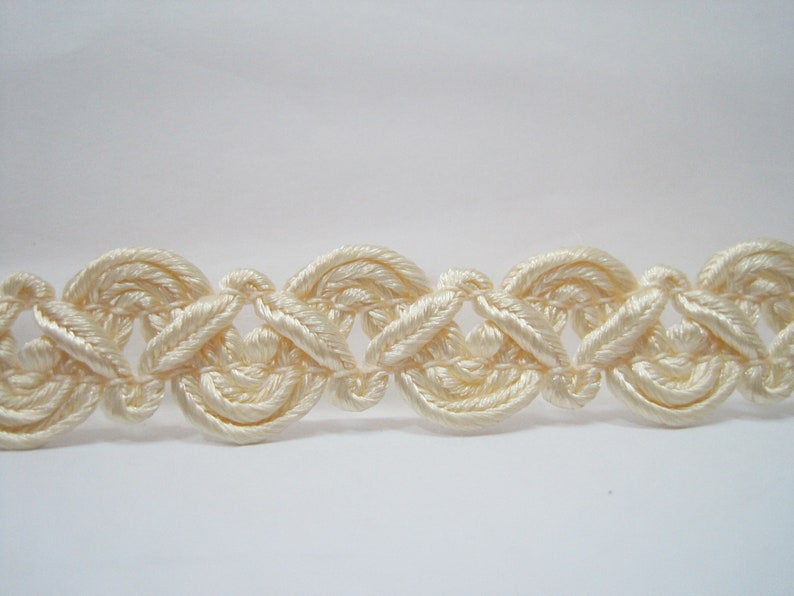 5 Yards Vanilla Braid Braided Trim Loop Trim Braided - Etsy
