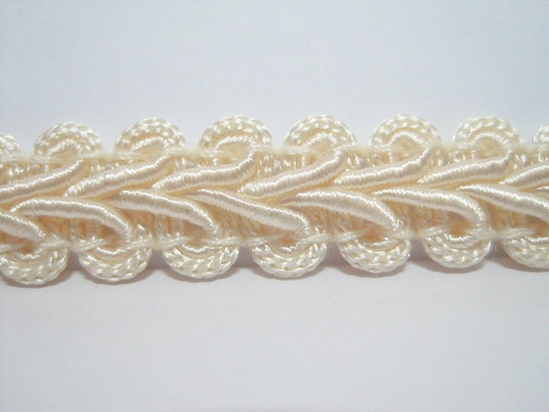 5 Yards 1/2 Cream Gimp Braided Trim Gimp Braid Braided - Etsy UK