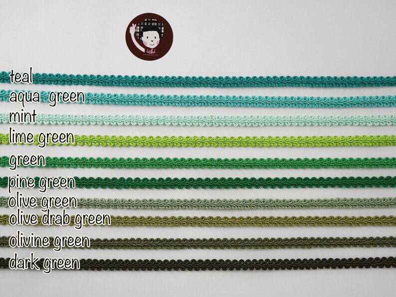 5 Yards 3/8 Teal Gimp Braided Trim Gimp Braid Braided - Etsy