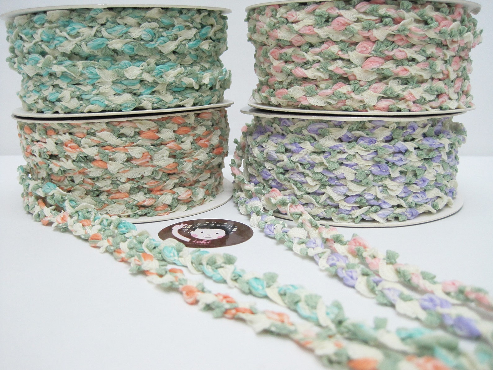 5 Yd Flower Trim Flower Lace Braided Trim Embellishment - Etsy