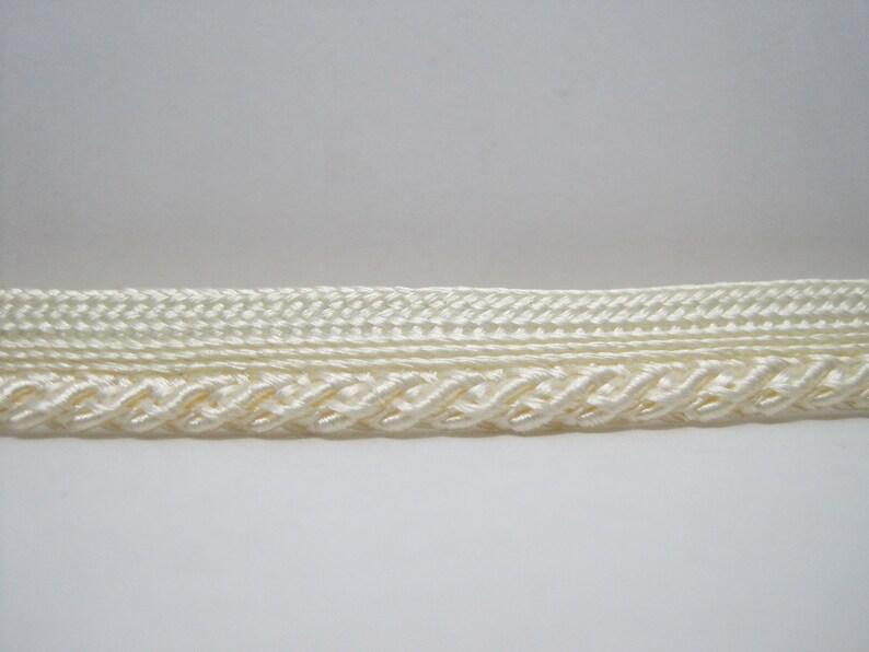 5 Yards Cream Lip Cord Piping Edge Piping Decorative Edging | Etsy