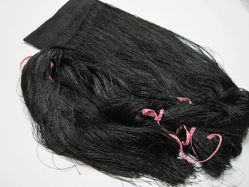 Chainette Dress Fringe Black Chainette Fringe Long - Etsy