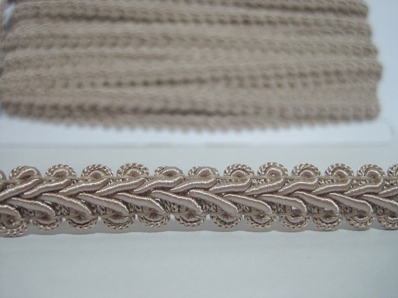 5 Yards 1/2 Beige Gimp Braided Trim Gimp Braid Braided - Etsy