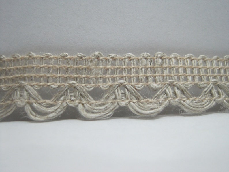 5 Yards Linen Braided Trim Natural trim wholesale trims | Etsy