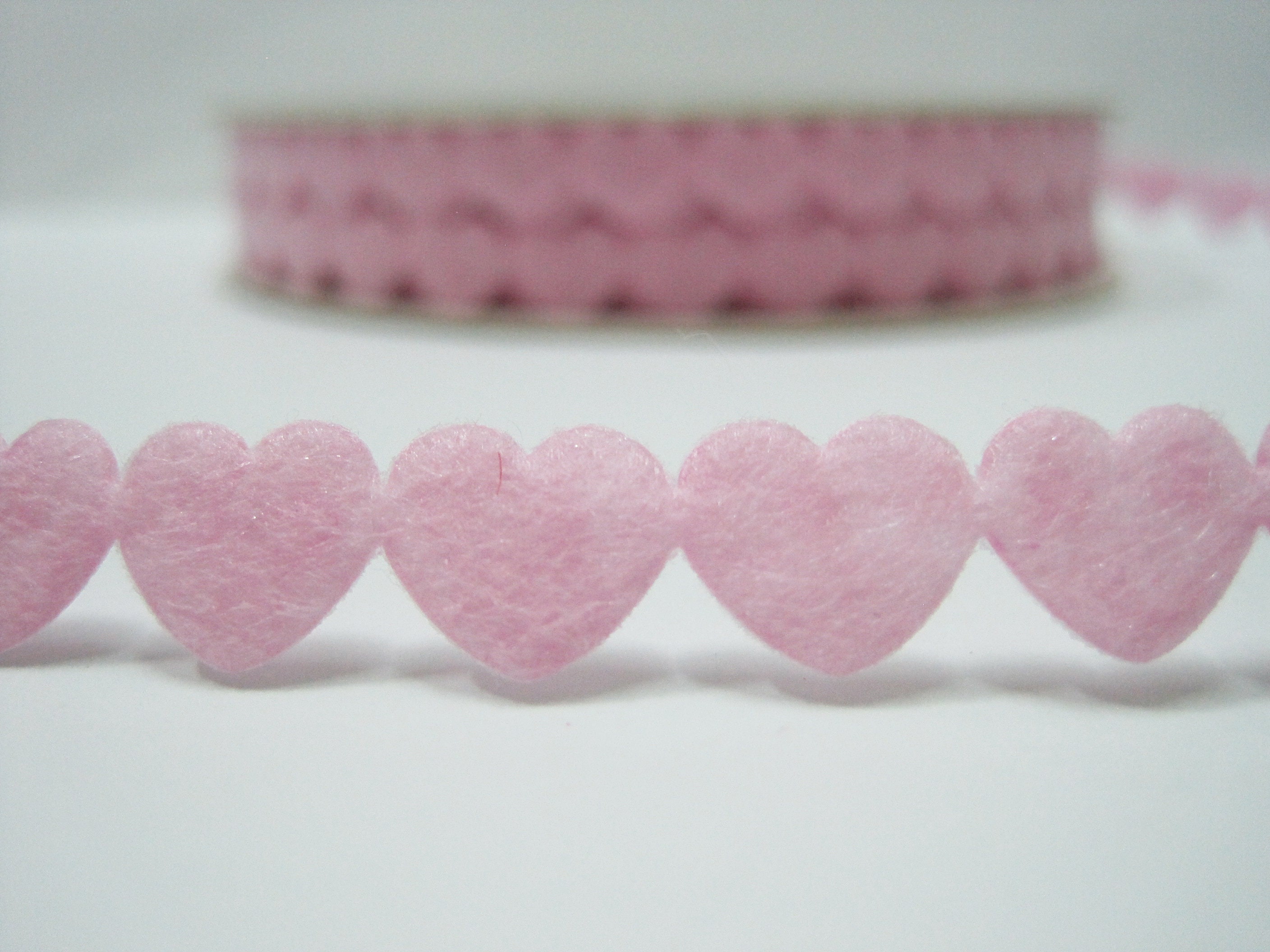 5 Yards Felt Heart Trim Pink Heart Trim Felt Trim Sewing - Etsy UK