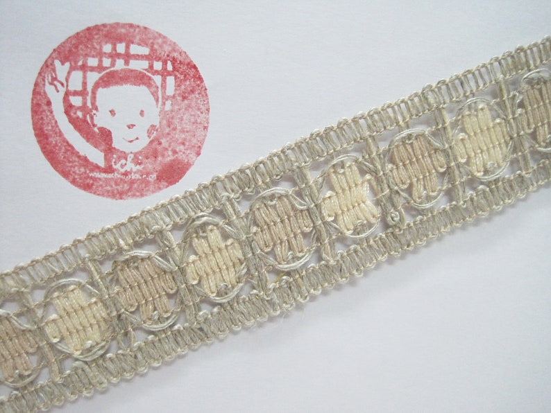 5 Yards Linen Braided Trim Natural trim wholesale trims | Etsy