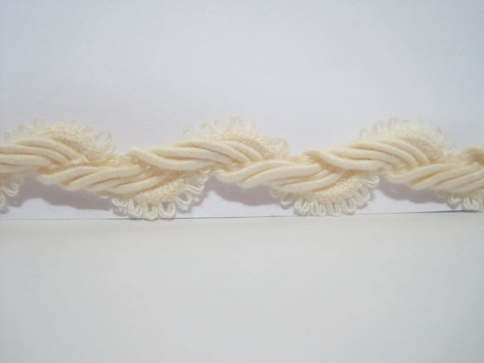 5 Yards 100% Cotton Cream Rick Rack Trim Cotton Trims - Etsy