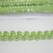 5 Yards 1/4" Lime Green Gimp Braided Silver Edge, Gimp Braid, Braided ...