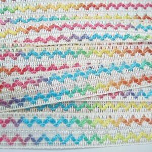 5 Yards Rainbow Ribbon, Multicolored Ribbon, Colorful Ribbon, Rainbow ...