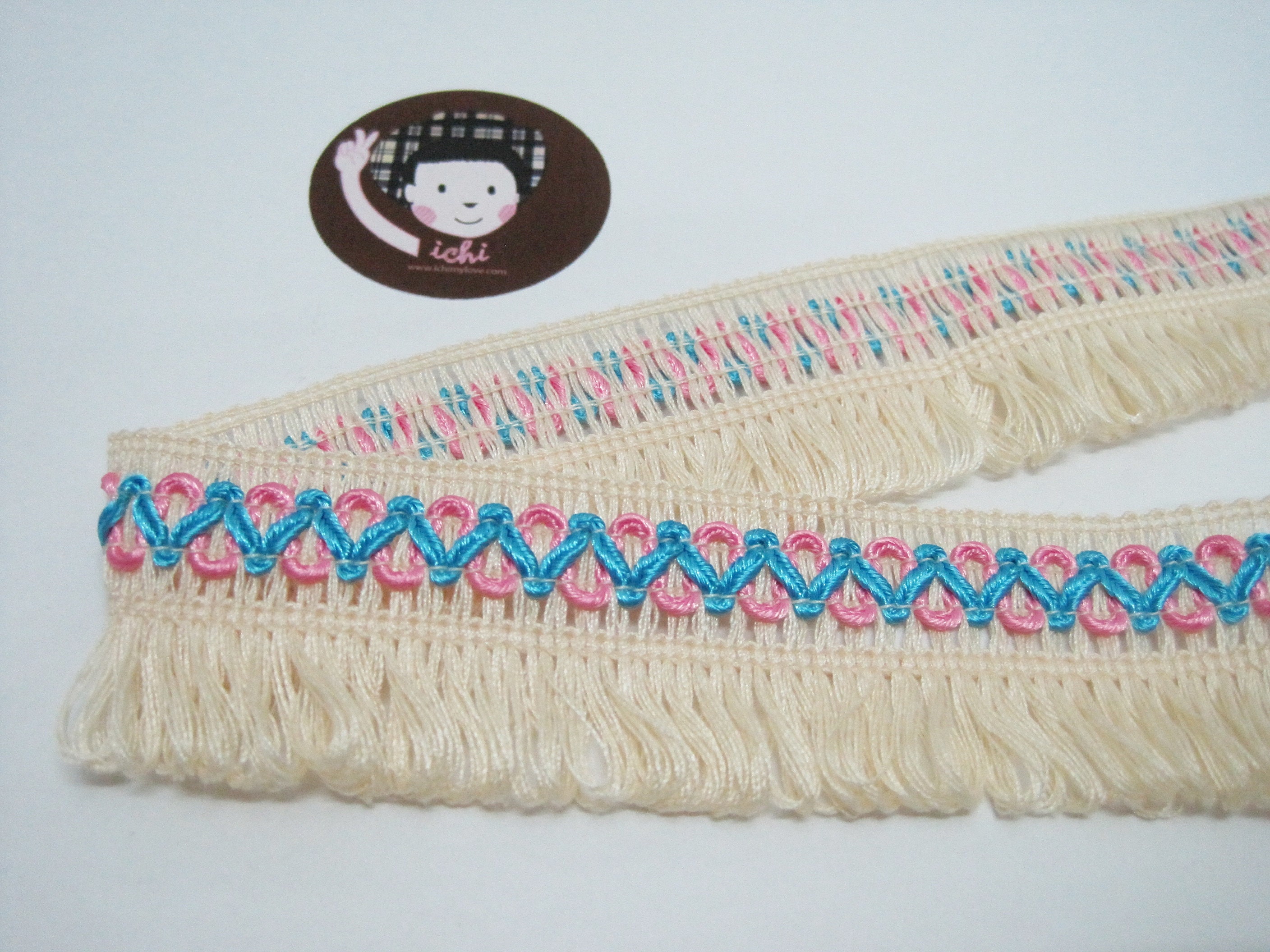 5 Yards Vanilla Tassel Loop Trim, Cream Trim, Tassel Trim, Wholesale ...