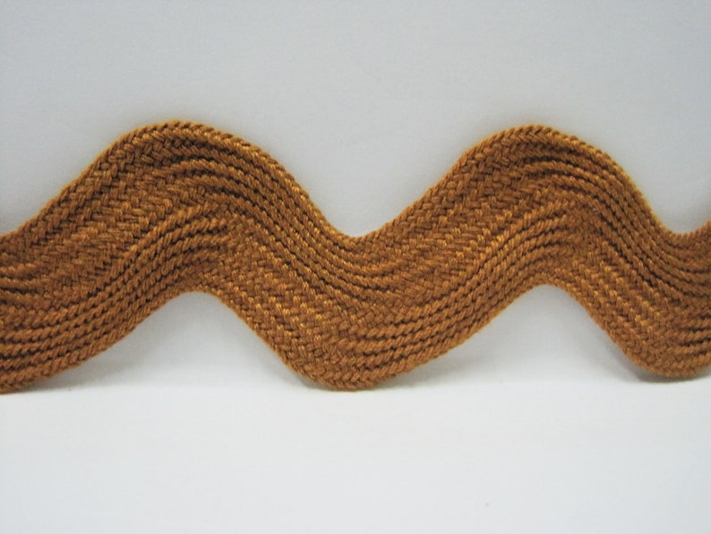 5 Yards Brown Jumbo Rick Rack Trim Brown Rick Rack Jumbo Ric | Etsy