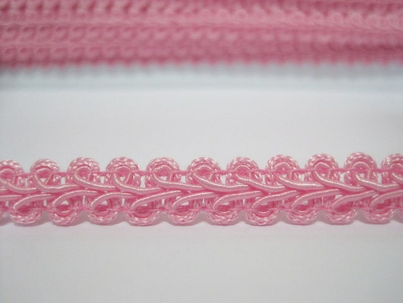 5 Yards 3/8 Carnation Pink Gimp Braided Trim Gimp | Etsy