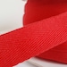 5 Yards 3/4" Red Wide Herringbone Tape, Red Trim, Red Cotton Tape ...
