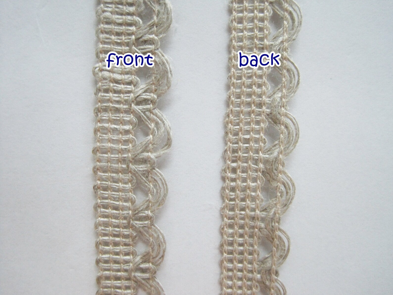 5 Yards Linen Braided Trim Natural Trim Wholesale Trims - Etsy