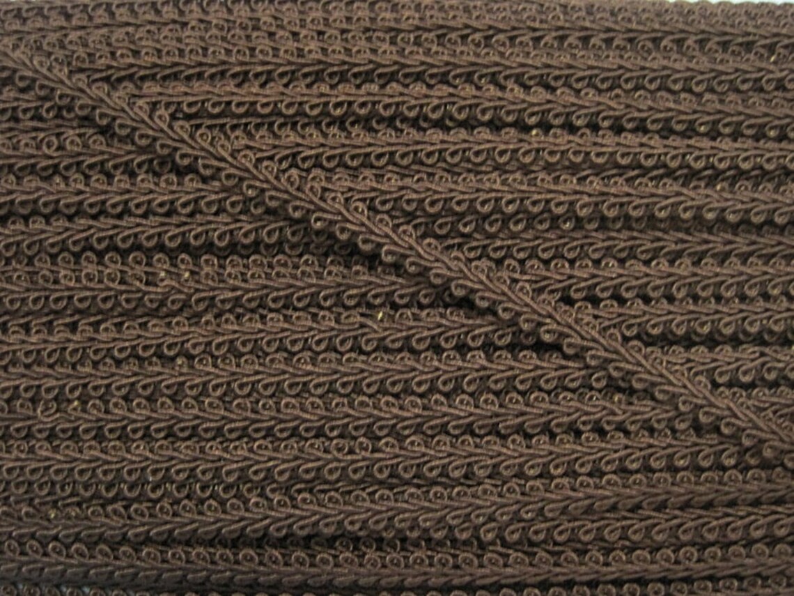 5 Yards 3/16 Dark Brown Gimp Braided Trim Gimp Braid | Etsy