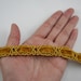 5 Yards 5/8" Classic Gold Braid Trim, Classic Gold Braid Trim, Gimp ...