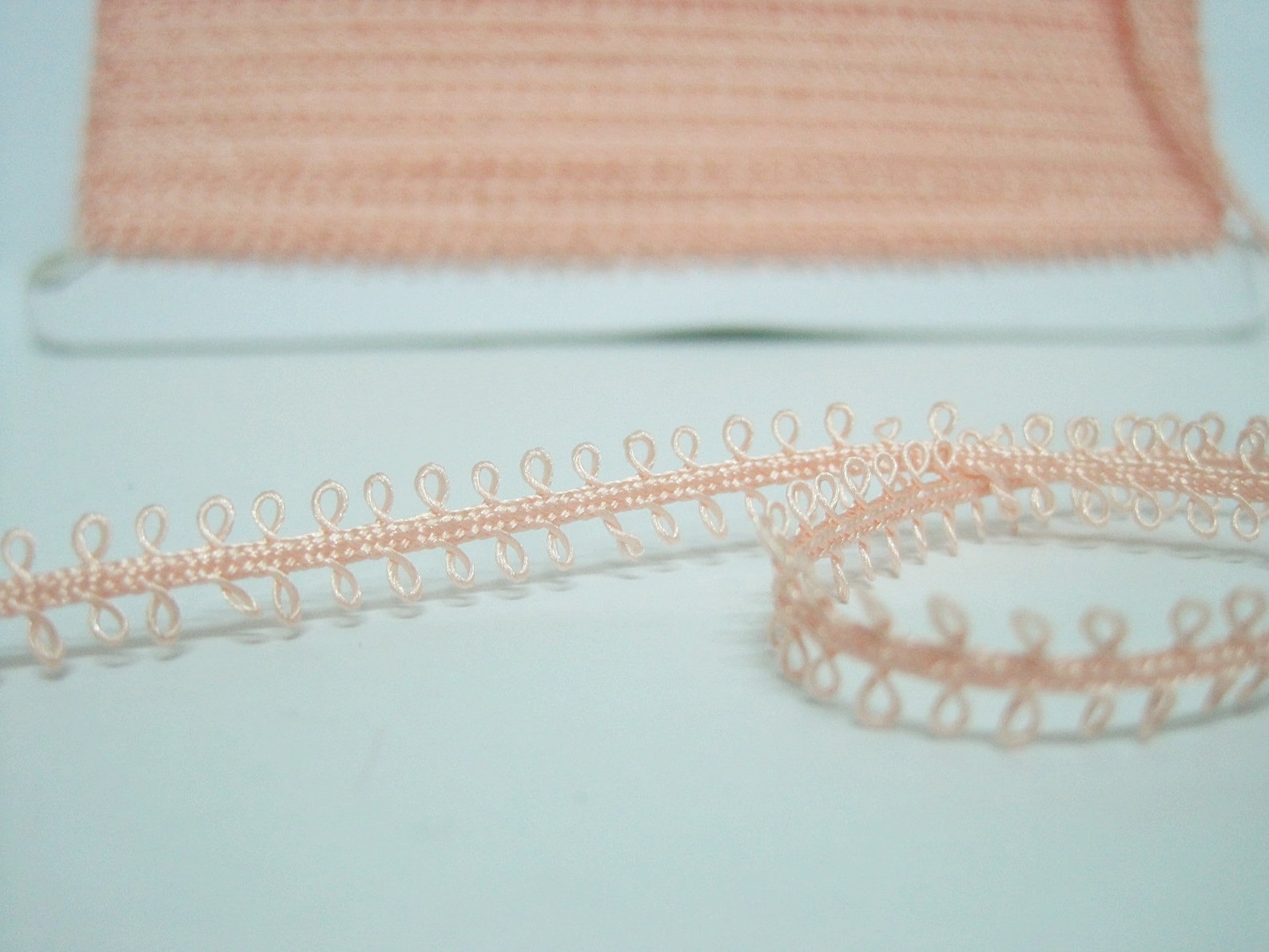 5 Yards Peach Pink Picot Trim Picot Edge Trim Picot Edge - Etsy