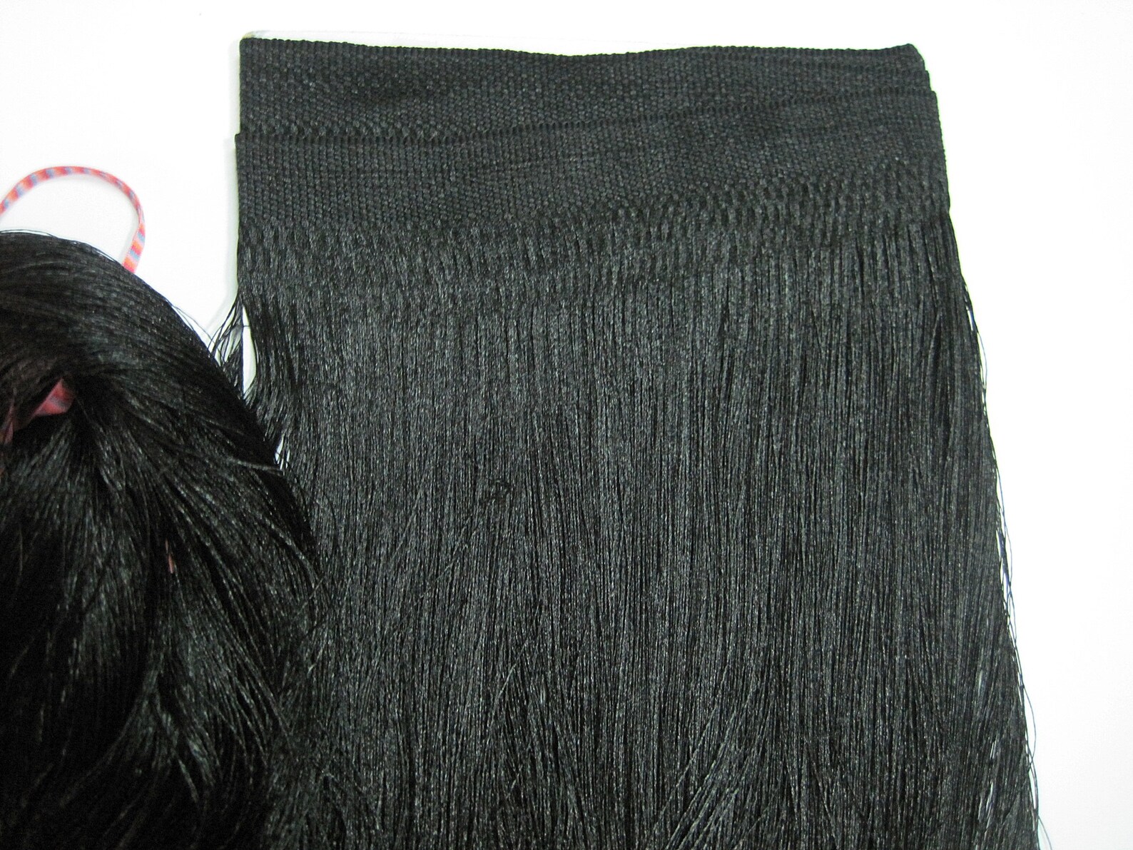 Chainette Dress Fringe Black Chainette Fringe Long | Etsy