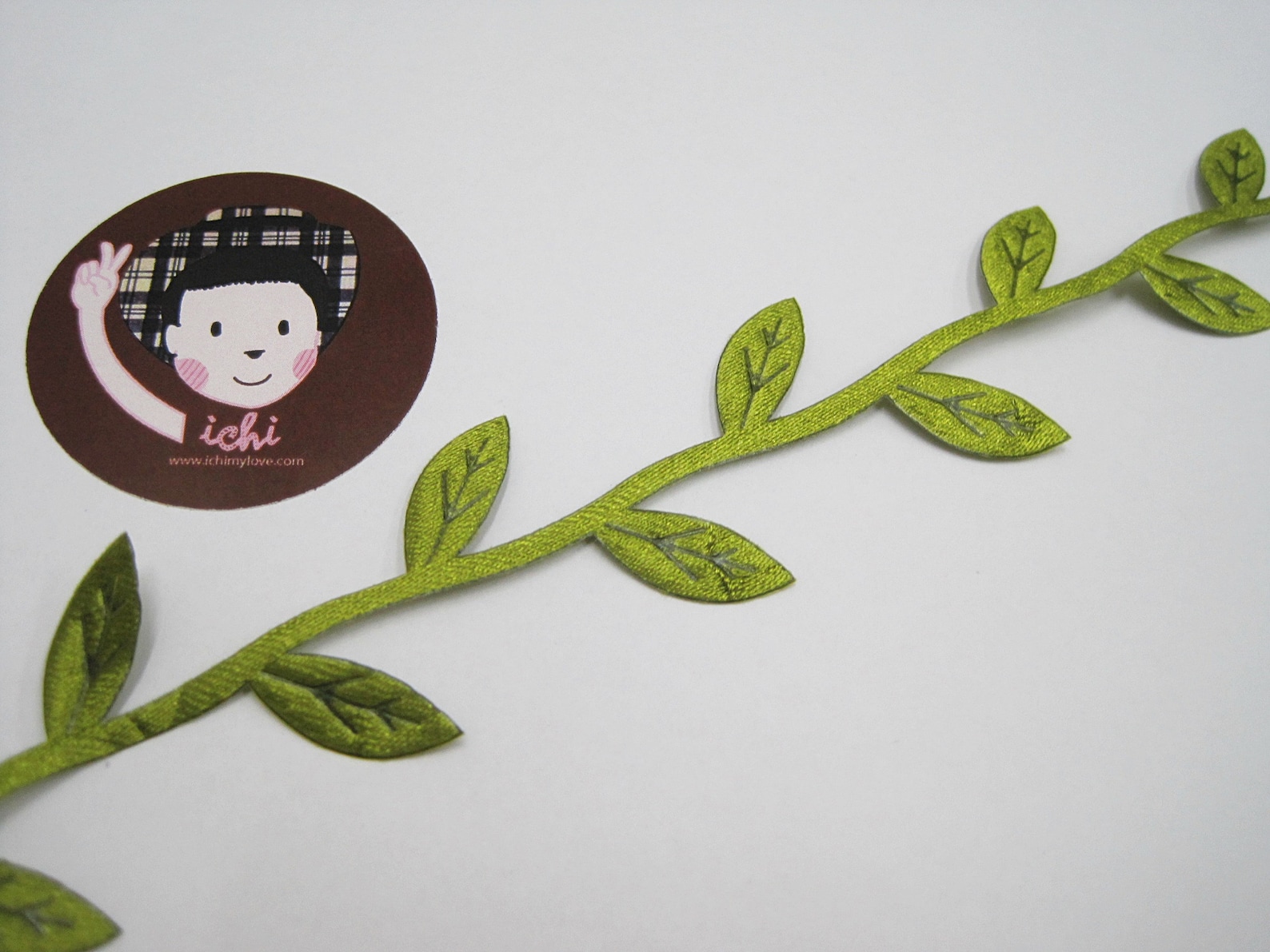 5 Yards 1 Leaves Trim Green Leaves Trim Leaf Ribbon - Etsy