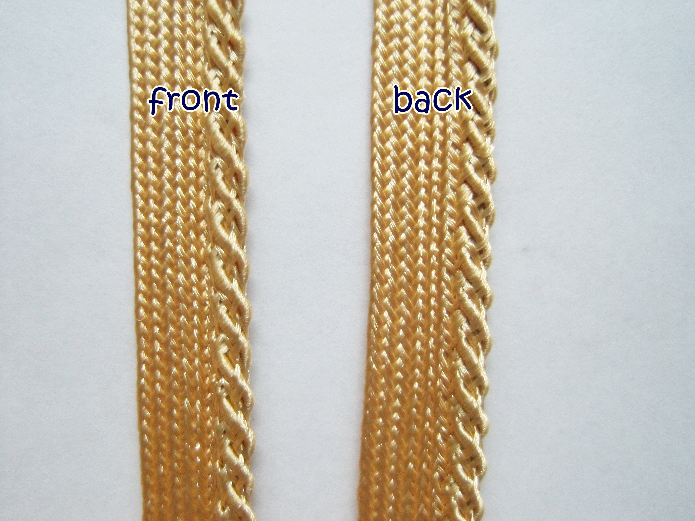 5 Yards Harvest Gold Lip Cord Piping edge piping decorative | Etsy