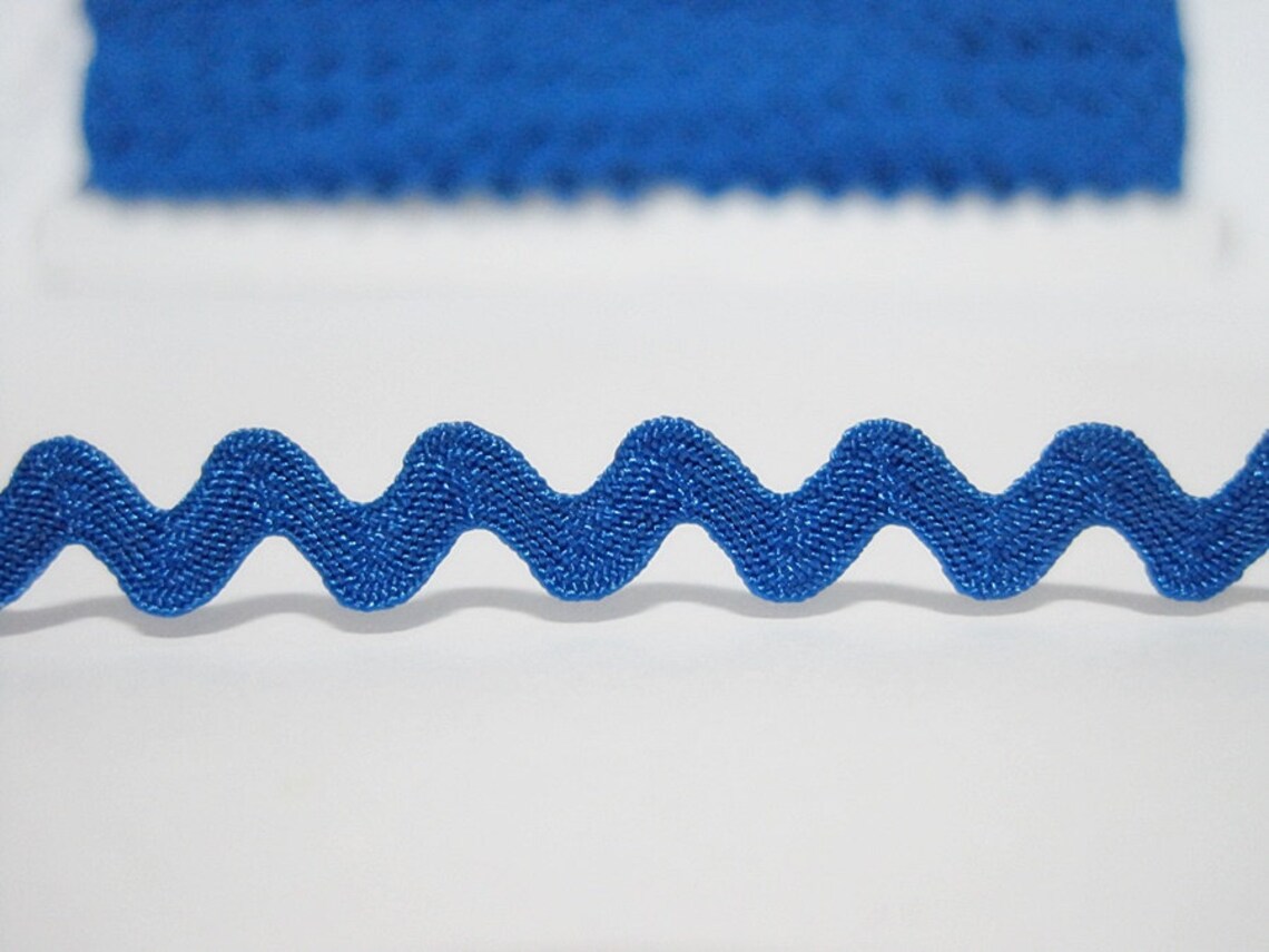 5 Yards Royal Blue Mini Rick Rack Trim Wholesale Trim Ric - Etsy