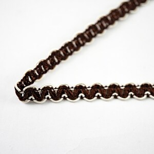 5 Yards Dark Brown Rick Rack, Rick Rack Trim, Zig Zag Trim, Zig Zag ...