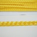 5 Yards 1/4" Bright Yellow Braided Cord - Etsy