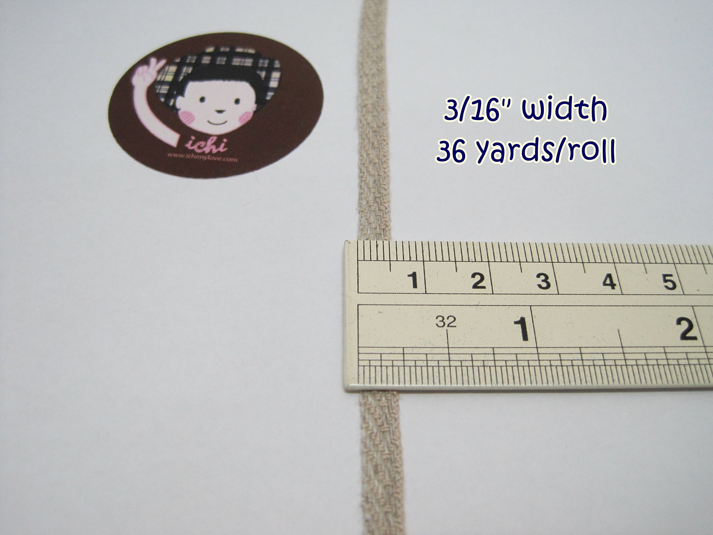 1 Roll Linen Herringbone Tape, Linen Twill Tape, Unbleached Linen Trim ...