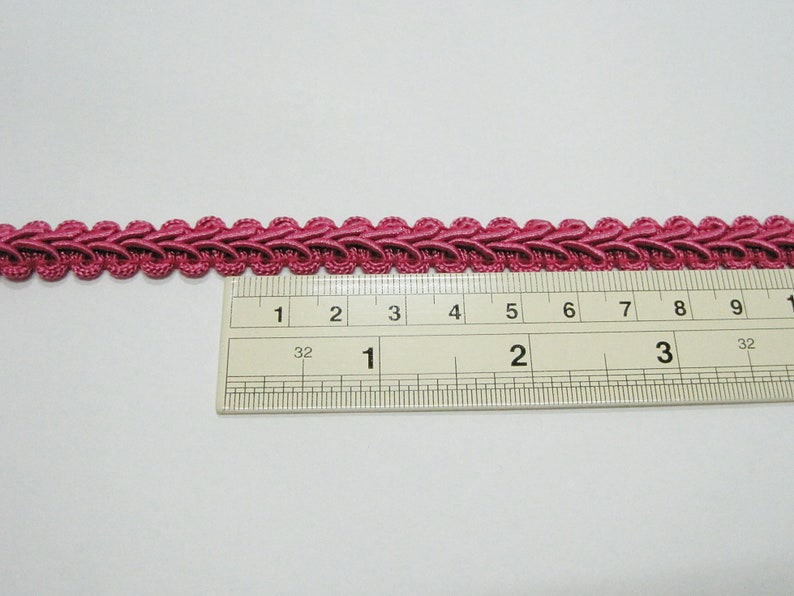 5 Yards 1/2 Hot Pink Gimp Braided Trim Gimp Braid | Etsy
