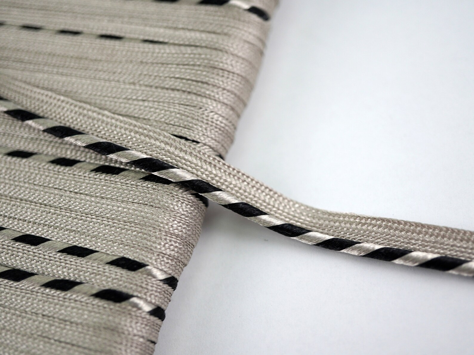 5 Yards Gray Lip Cord Piping, Edge Piping, Decorative Edging, Lip Cord ...
