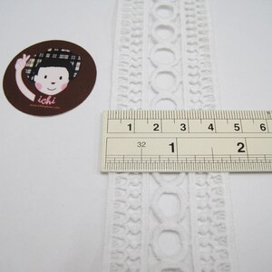 5 Yards White Round Loop Lace, White Lace Trim, Cotton Trim, Loop Trim ...