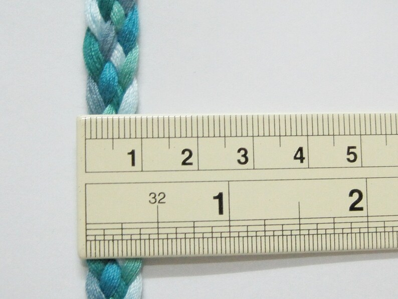 5 Yards Braided Trim Multicolored Trim Flat Braided Cord - Etsy