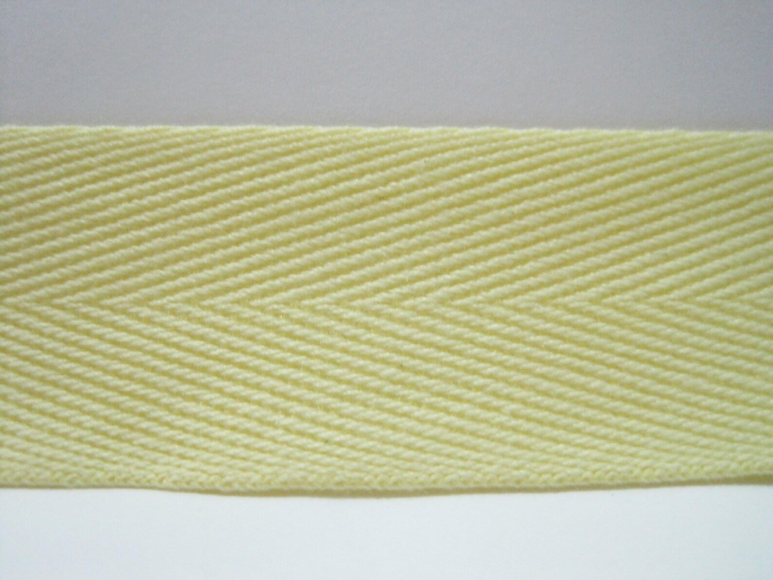 5 Yards 1" Light Yellow Wide Herringbone Tape - Etsy