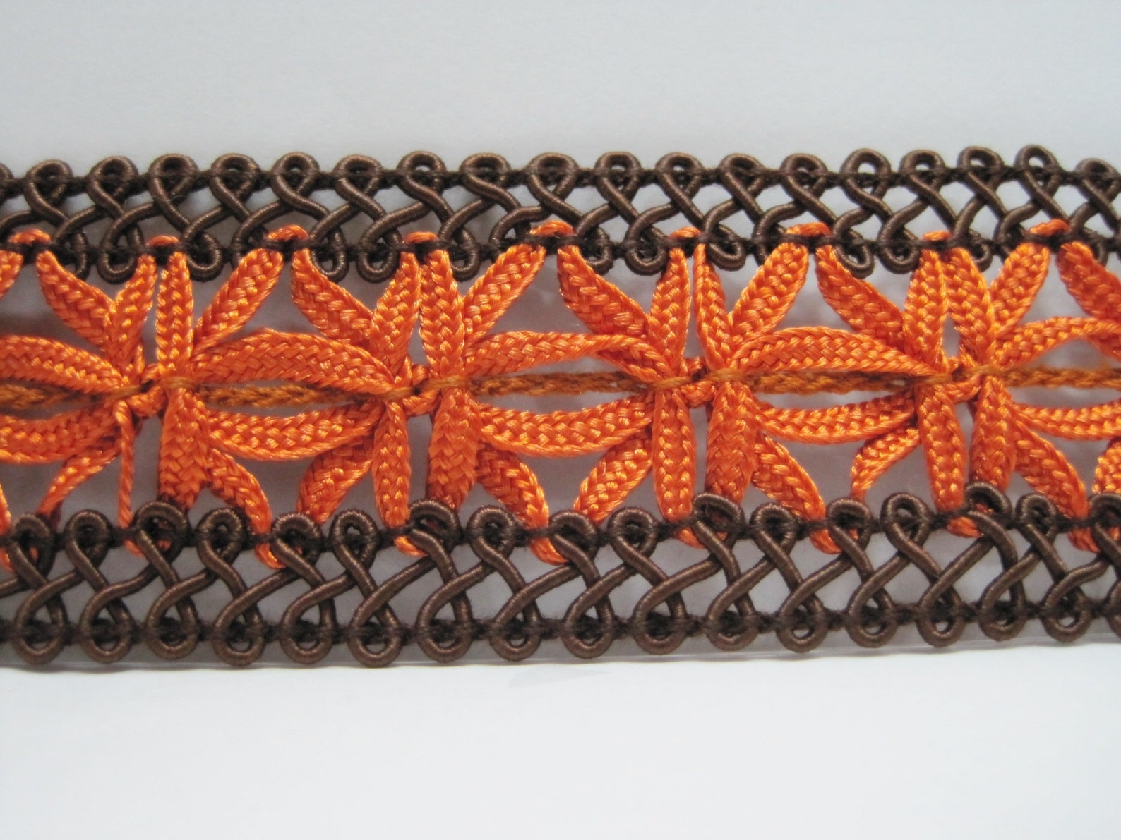 5 Yards Wide Braid Trim Dark Brown Braid Trim Gimp Braid - Etsy